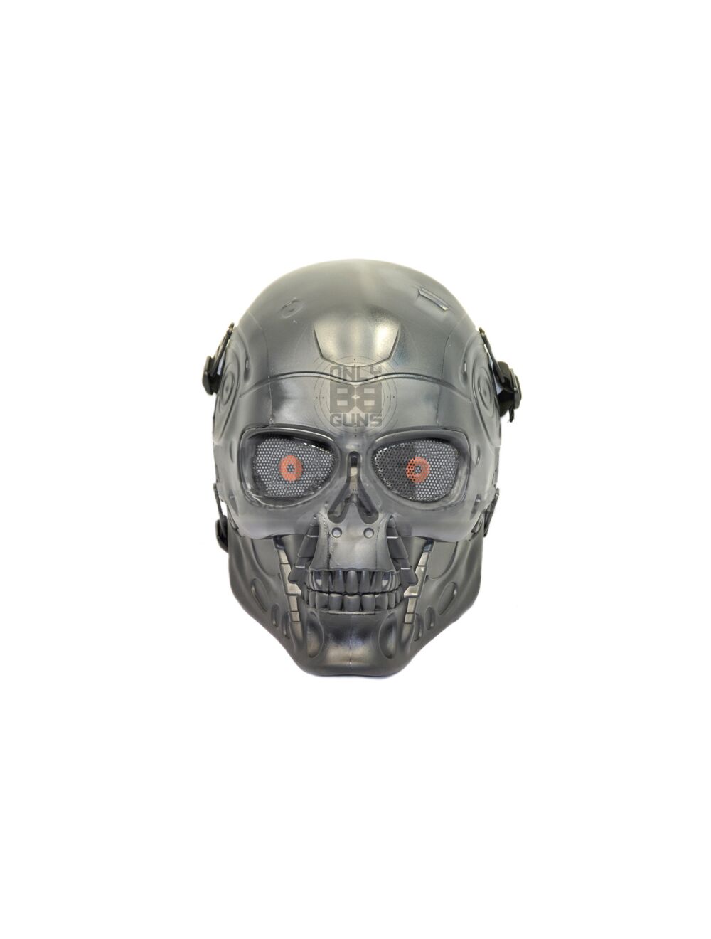 MASK-27 Airsoft Full Face T800 Terminator Mask (with Mesh Eye Protec ...