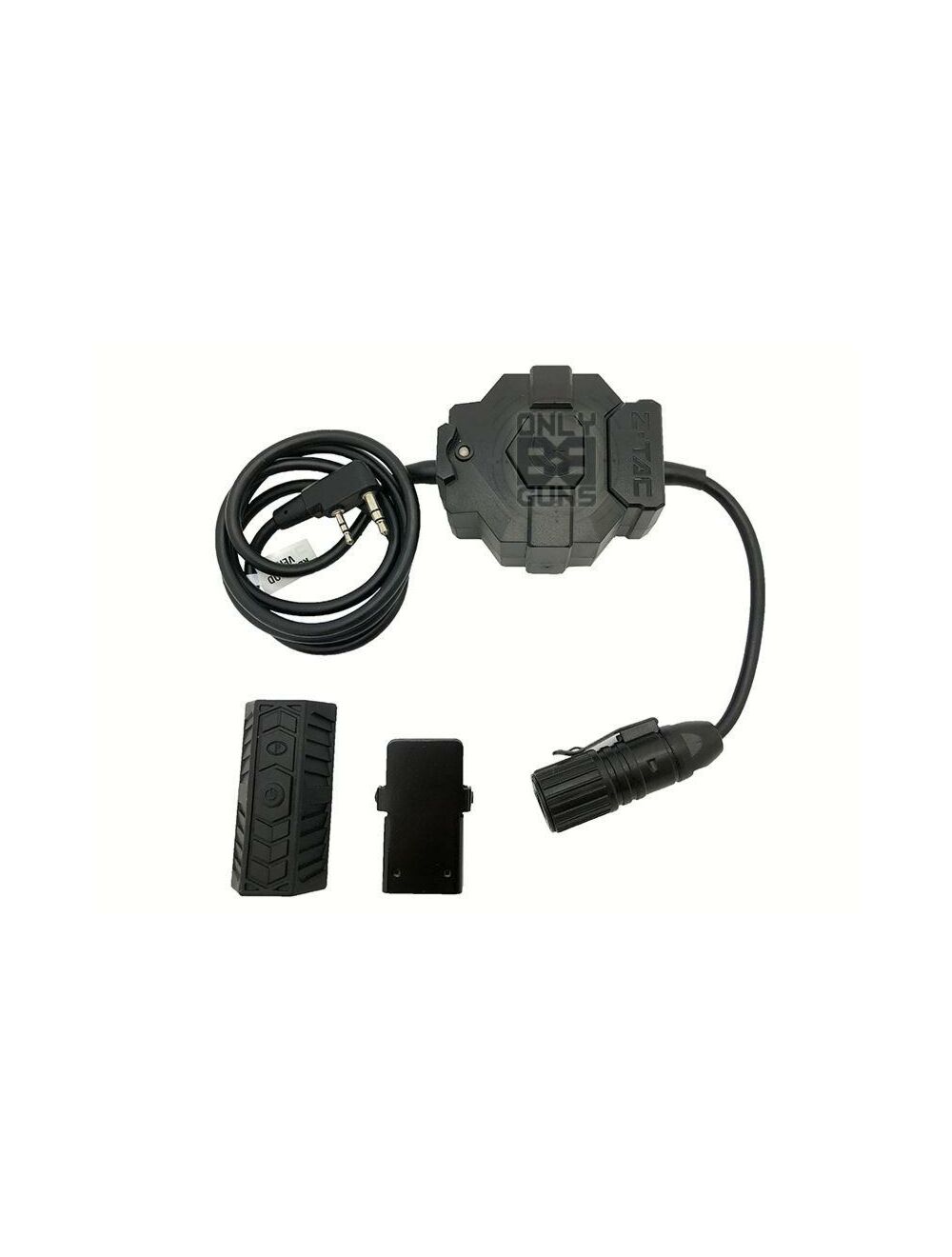 zTac PTT with Wireless RIS Mounted PTT Button (1 Pin - Motorola Connector)