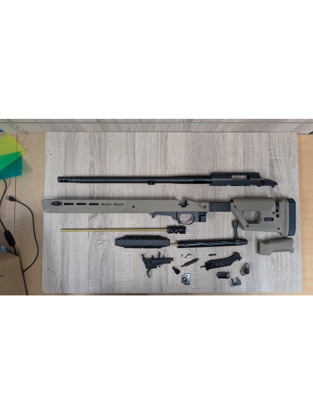 Double Eagle 700 Pro. Spring Sniper RIfle (Tan - M66)