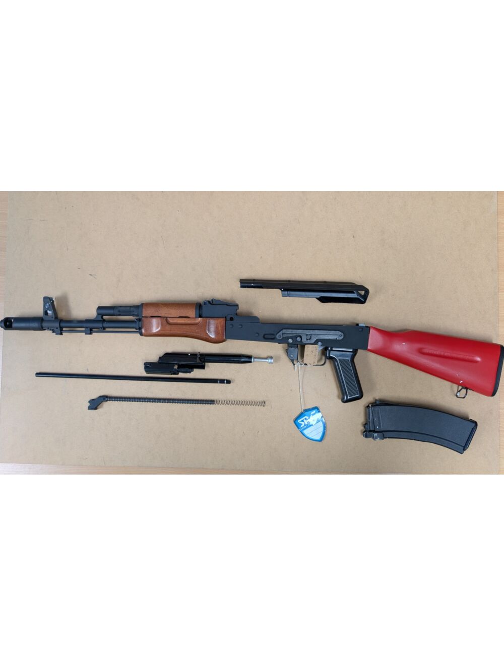 SRC SR74 Gas Blowback Rifle (Long - Hard Stock - Black - GB-203TM)