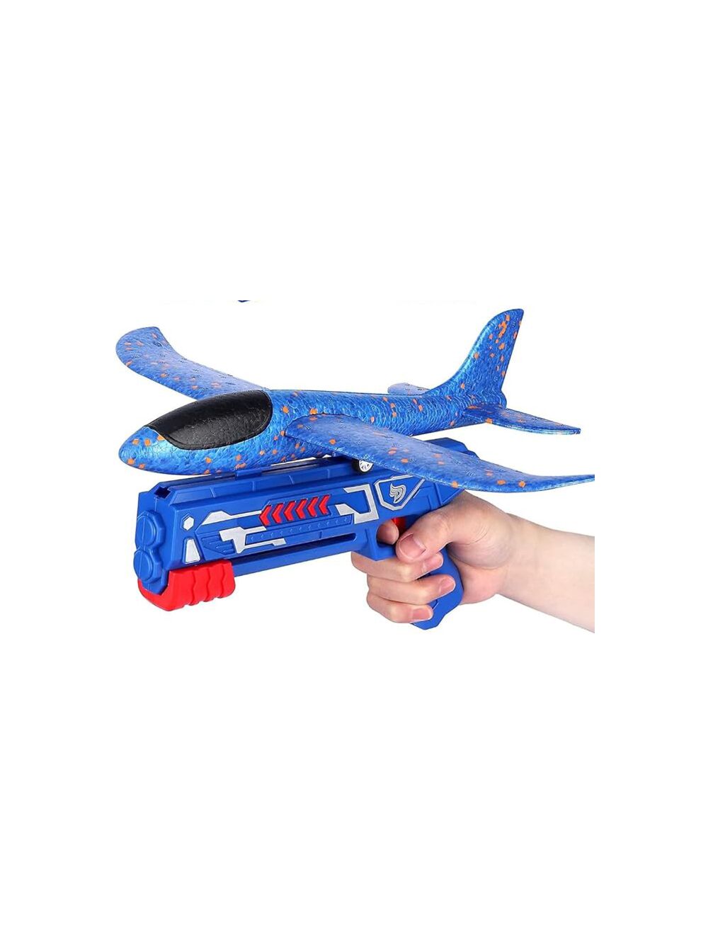 Shoot-A-Plane - Airplane Spring Launcher with Stickers (Foam - Colours ...