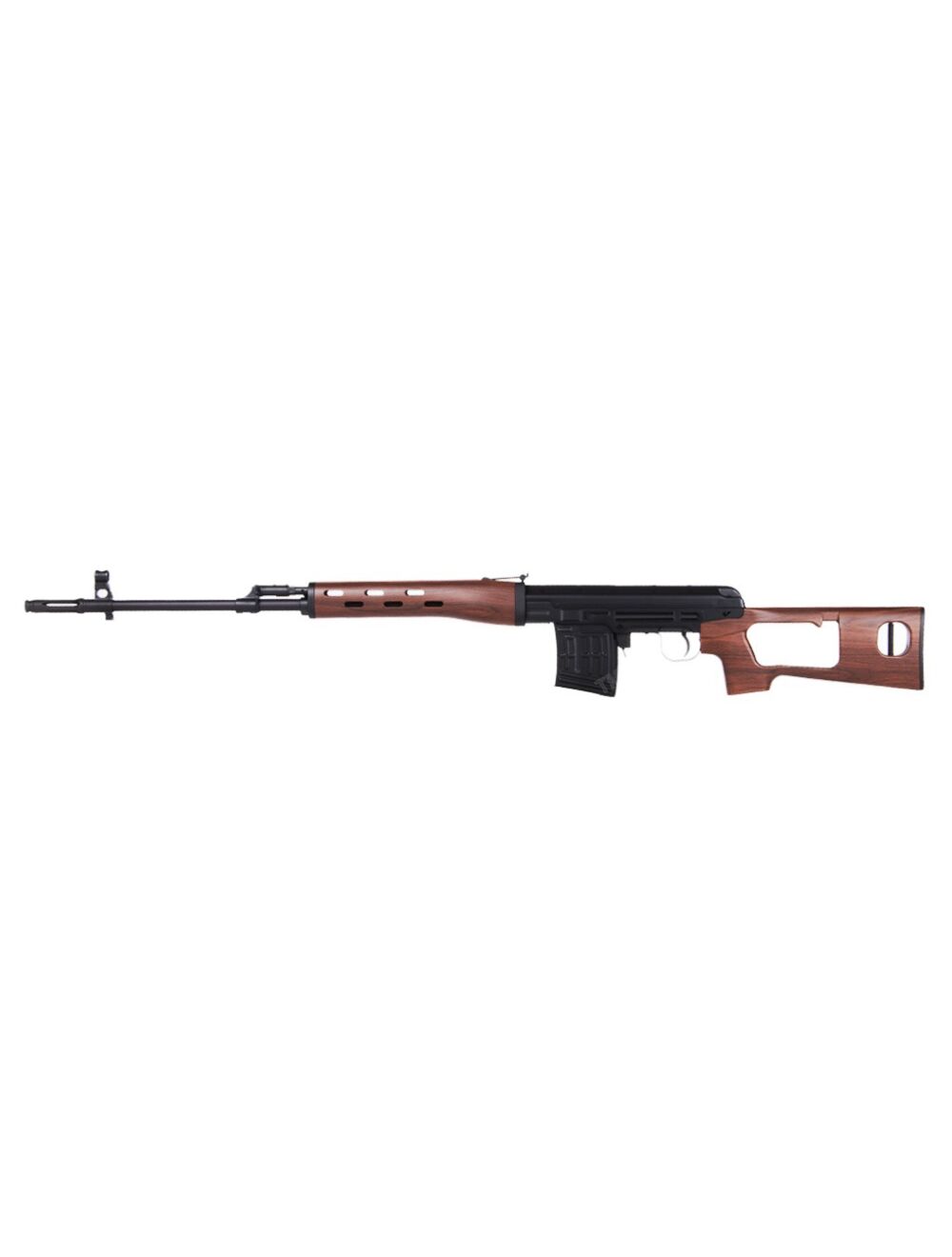 Snow Wolf Dragunov SVD Spring Sniper Rifle SW-027 | Faux Wood Airsoft