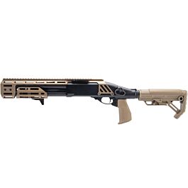 Golden Eagle DOOMSDAY Gas Shotgun (Tan) | Tactical Pump Action
